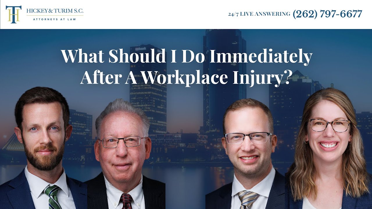 What should I do immediately after a workplace injury? - Hickey & Turim ...
